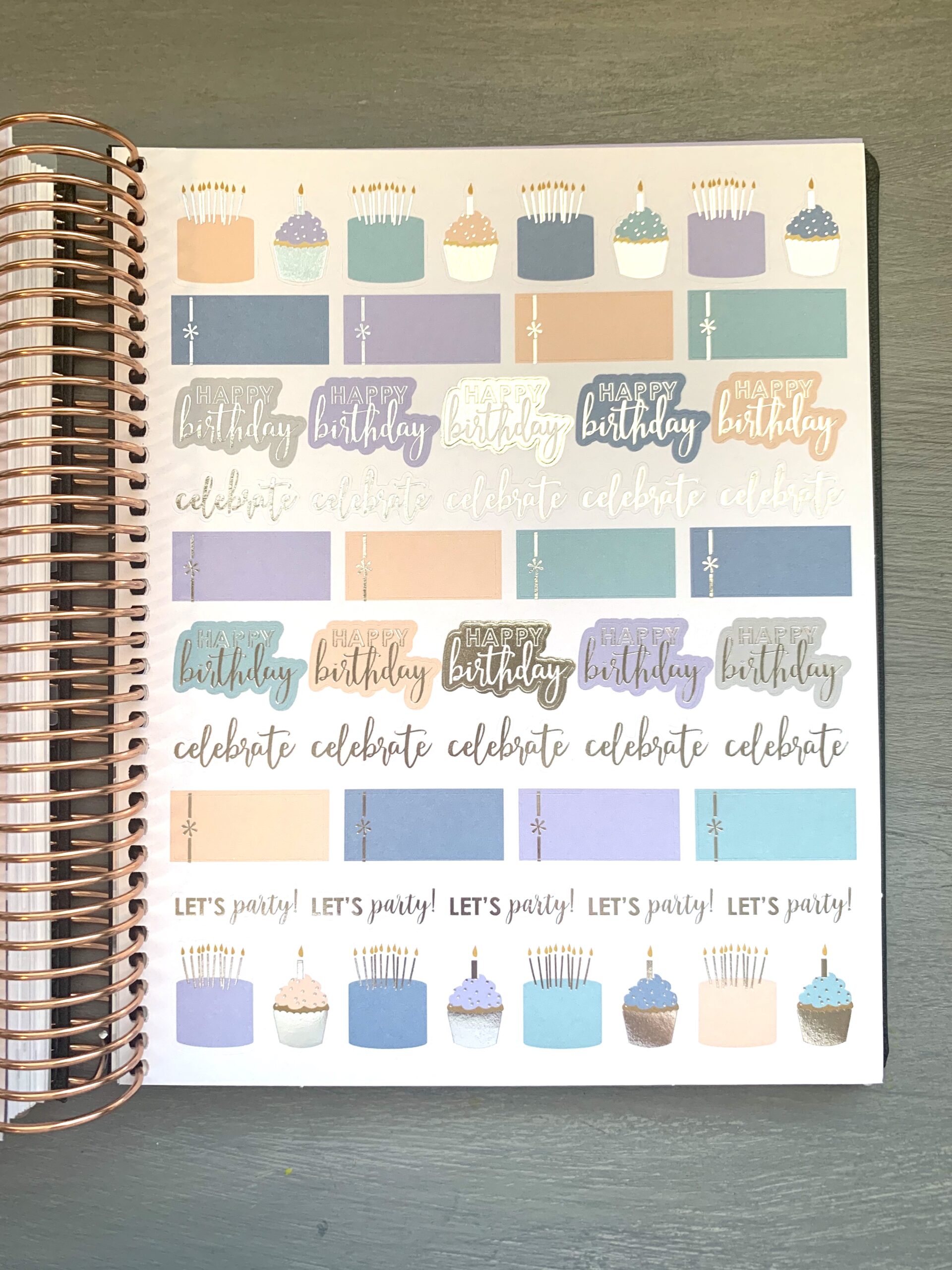 Getting my life on track again…. EC Planner 2021